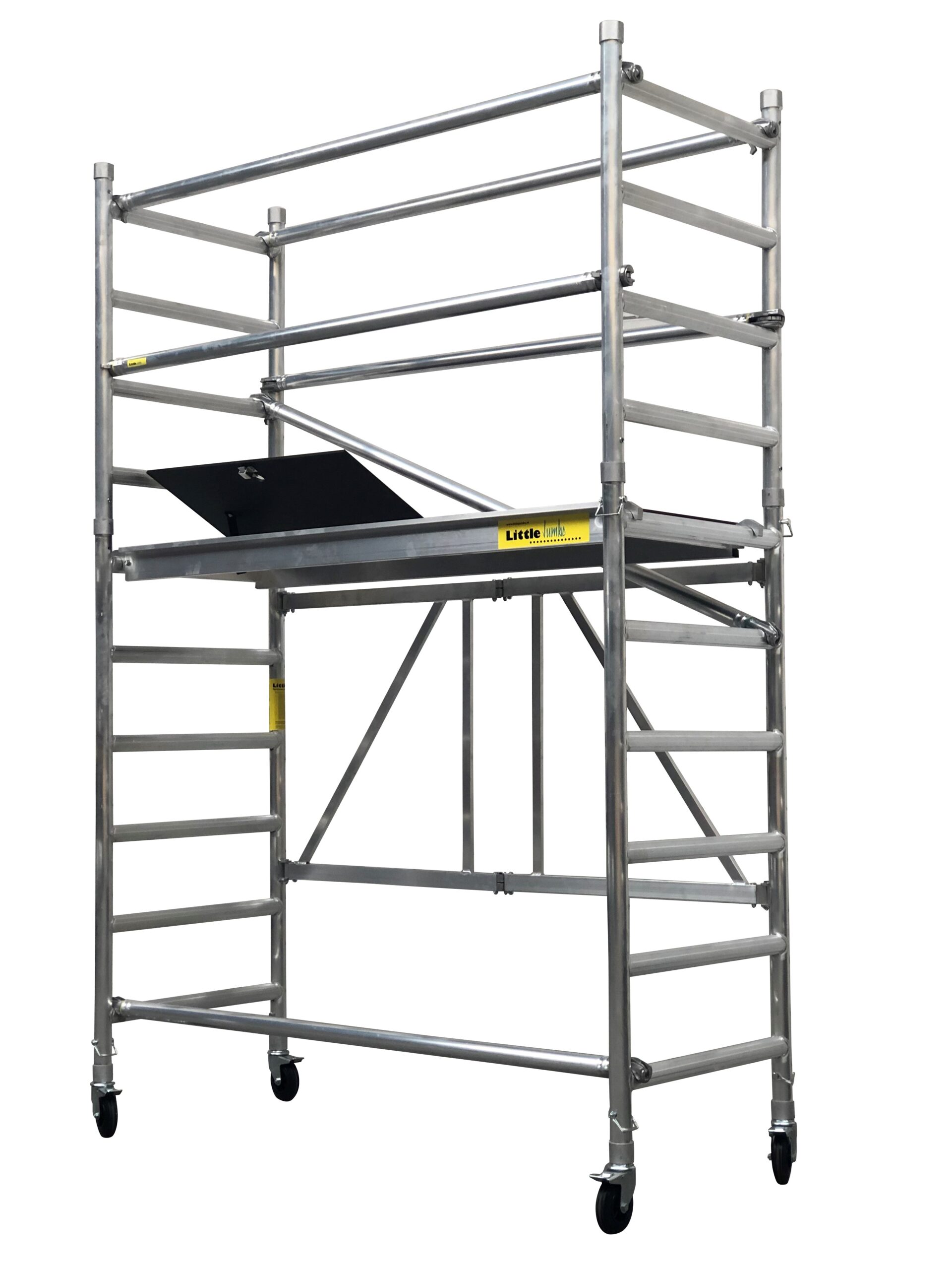 SuperPRO M Max Vouwsteiger Met Leuningset Little Jumbo superpro-m-max-vouwsteiger-met-leuningset-little-jumbo